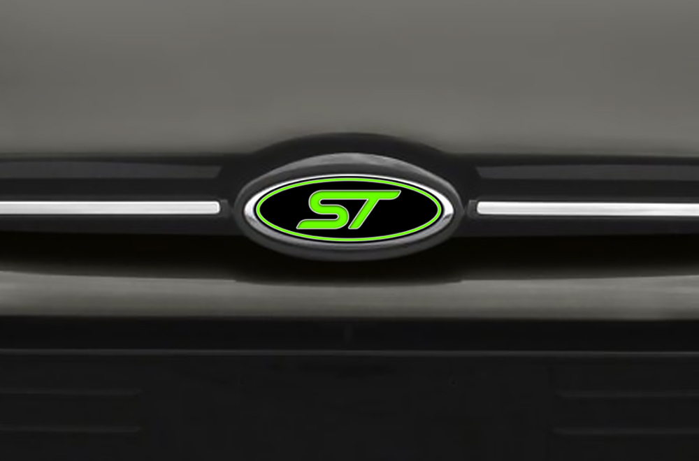 Lime Green Ford Badges